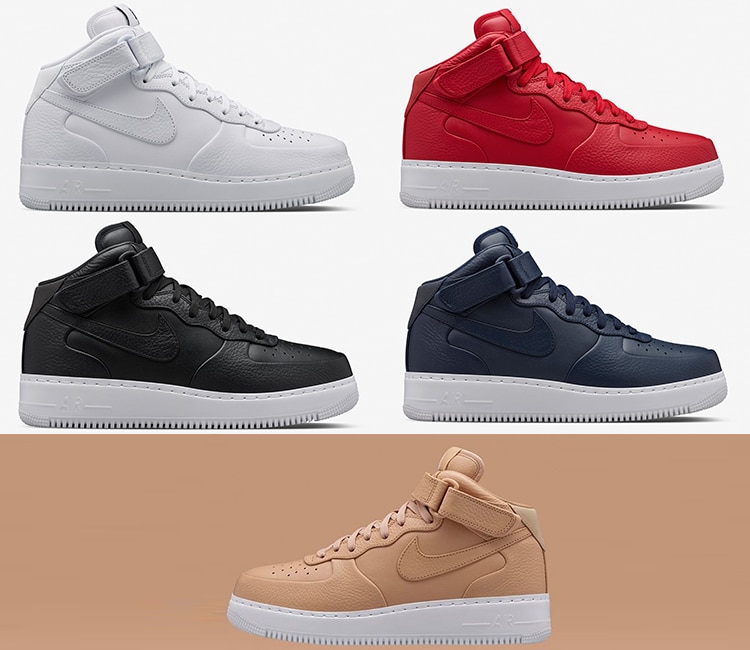 NikeLab Air Force 1 Mid (Wiosna 2016)