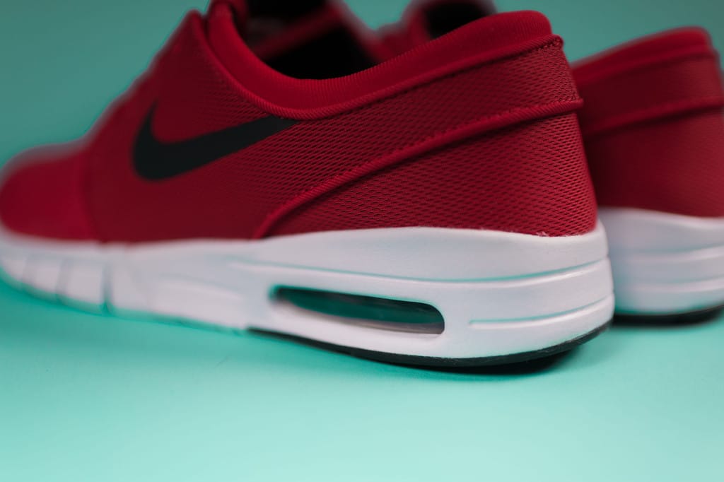 Nike SB Janoski Max - University Red / Black - White