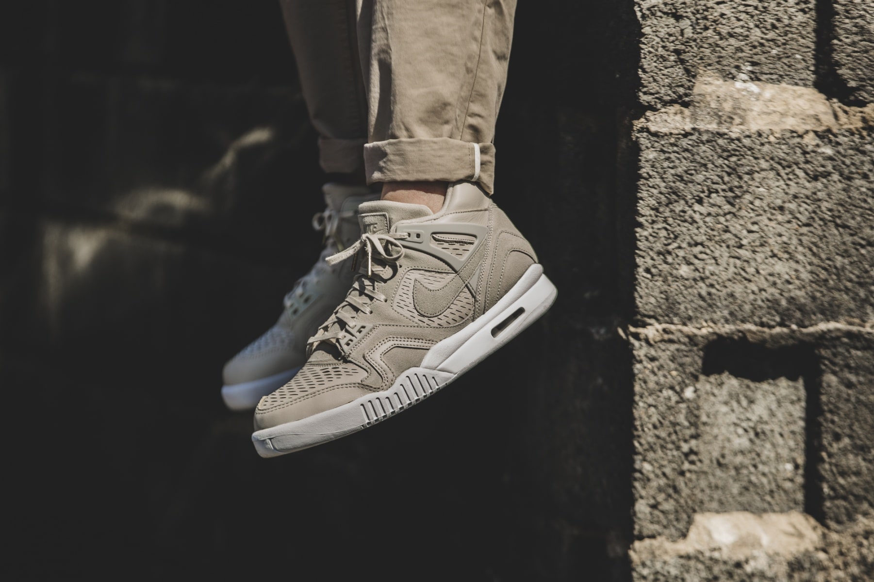 Nike Air Tech Challenge II Laser - Beige / White