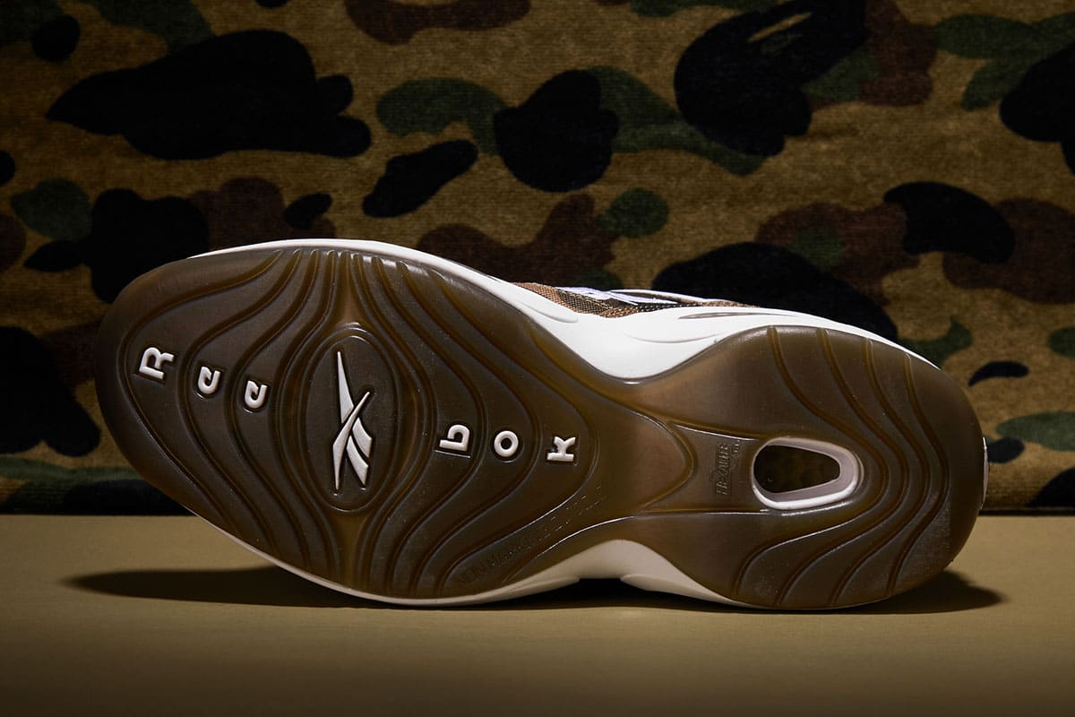 A Bathing Ape x Reebok Question Mid “Camo”