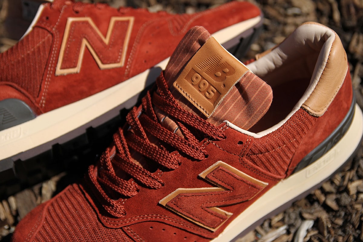 New Balance 995 - Red / Brown