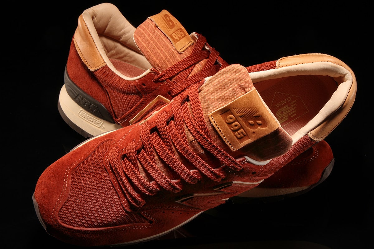 New Balance 995 - Red / Brown