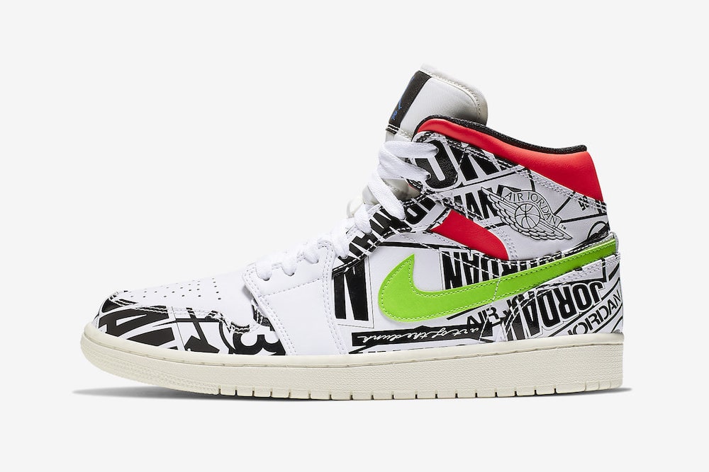 Oto nowe Air Jordan 1 Mid z szalonymi napisami