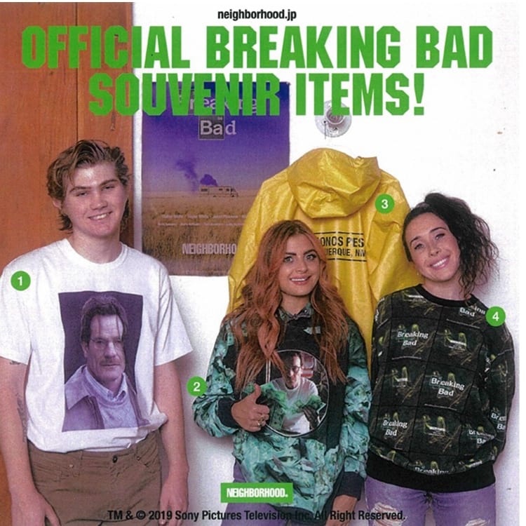 Oto specjalna kolekcja Neighborhood x Breaking Bad