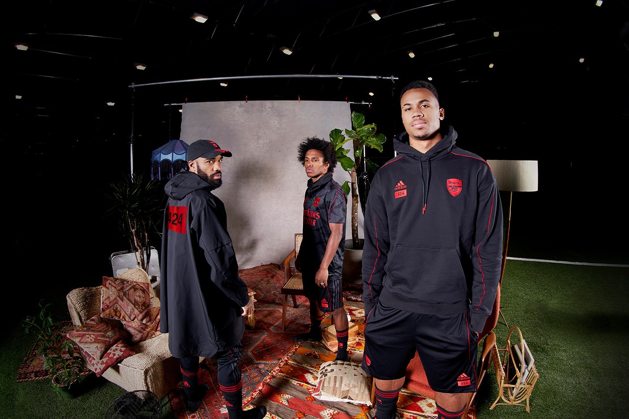 Arsenal wraz z markami 424 i adidas tworzy wspólną kolekcję