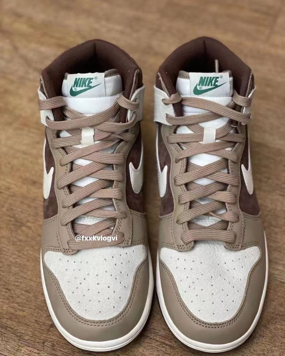 Tak będą wyglądały nadchodzące Nike Dunk High „Light Chocolate”