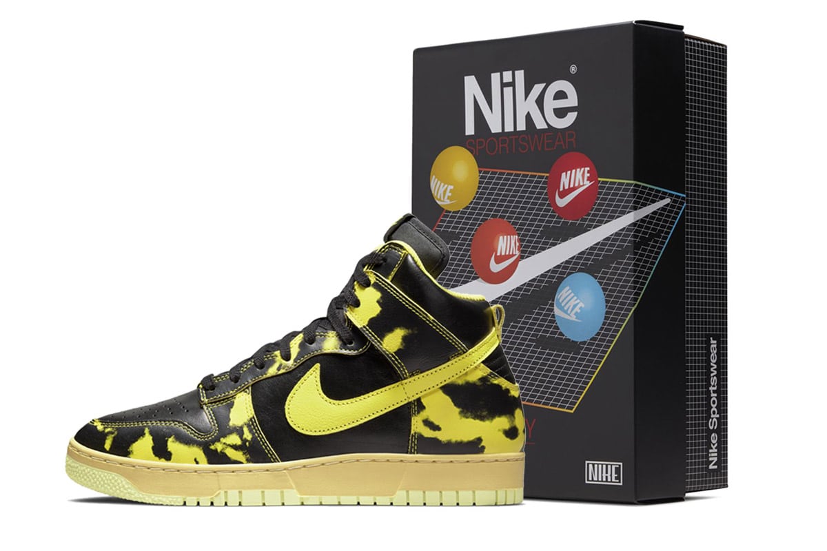 Przed Wami Nike Dunk High 1985 „Yellow Acid Wash”