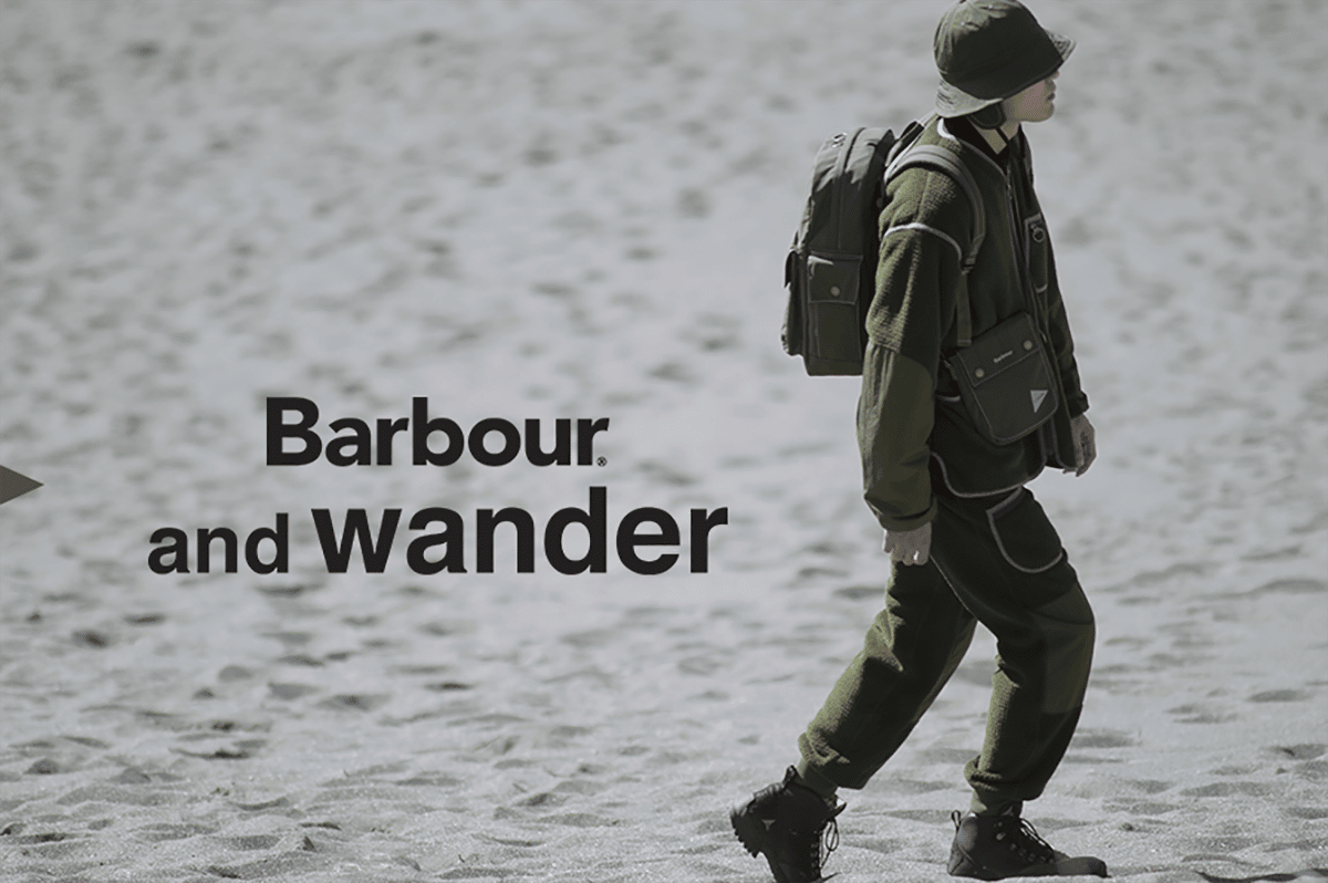 and wander projektuje wspólną kolekcję z marką Barbour