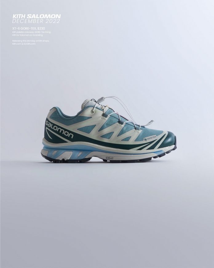 KITH wypuszcza trzy wersje Salomon XT-6 z GORE-TEX