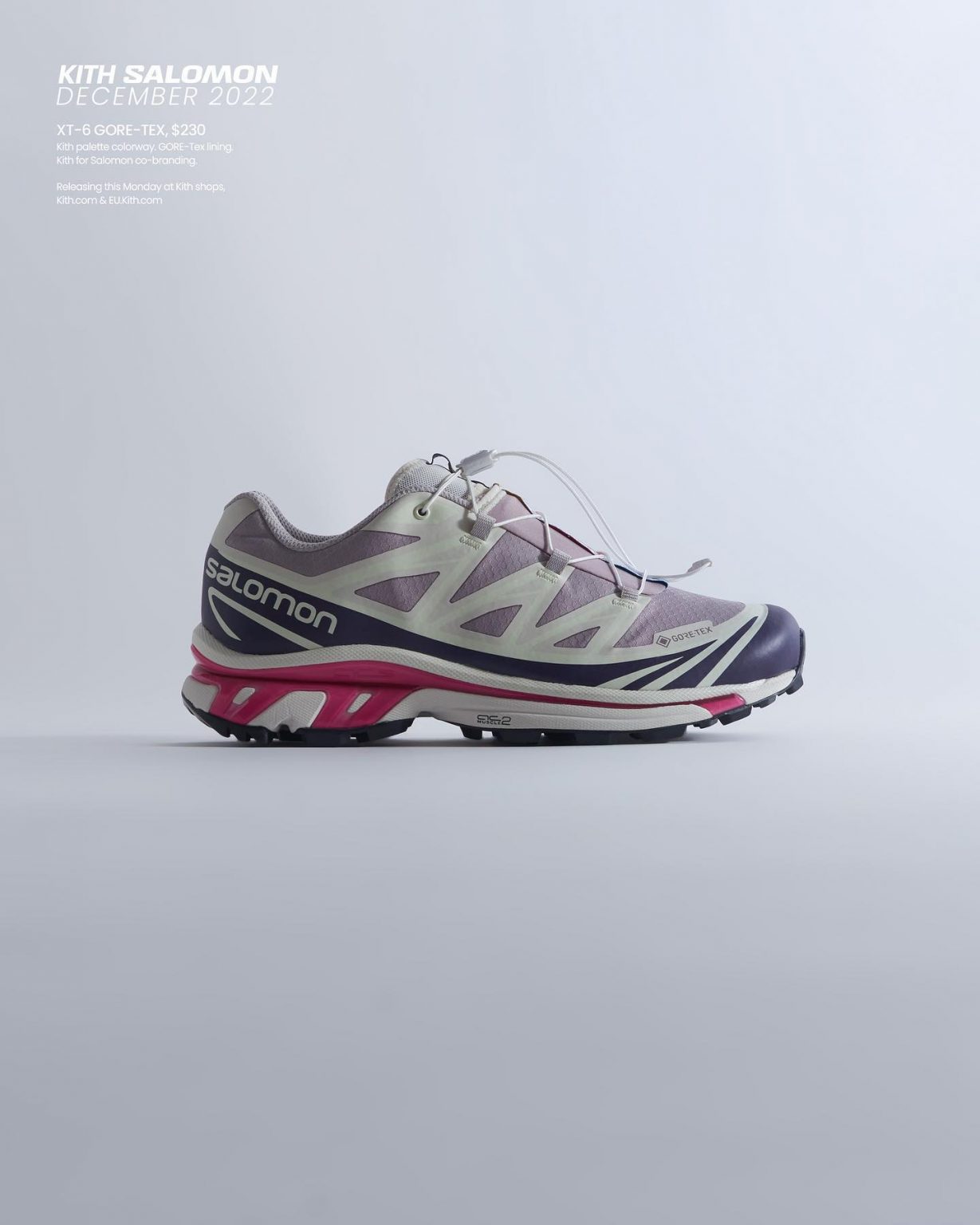KITH wypuszcza trzy wersje Salomon XT-6 z GORE-TEX