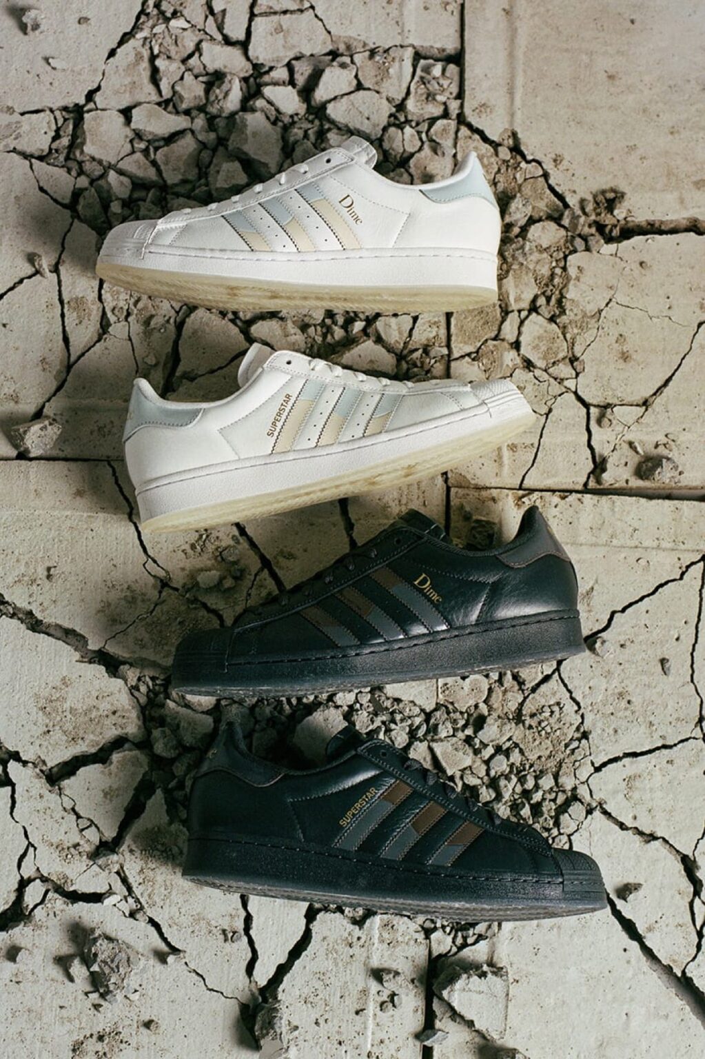 Dime zaprojektowało dwie wersje kolaboracyjnych adidas Superstar ADV