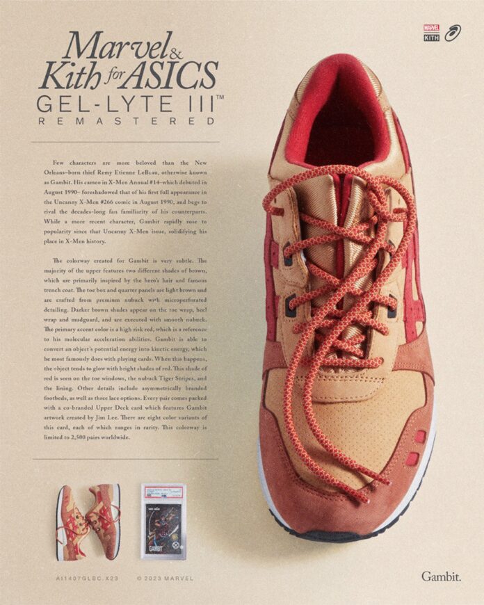 Kith wypuszcza zestaw ASICS Gel-Lyte III w serii Marvel X-Men