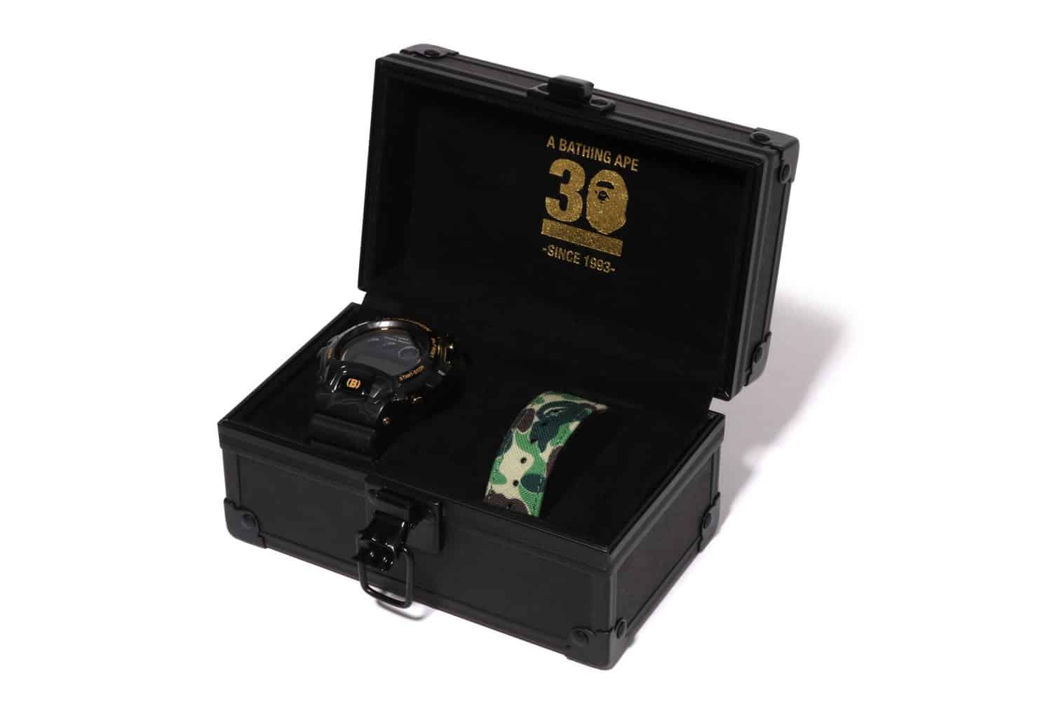BAPE i G-SHOCK: 30 i 40 lat wspólnego dziedzictwa w nowym zegarku