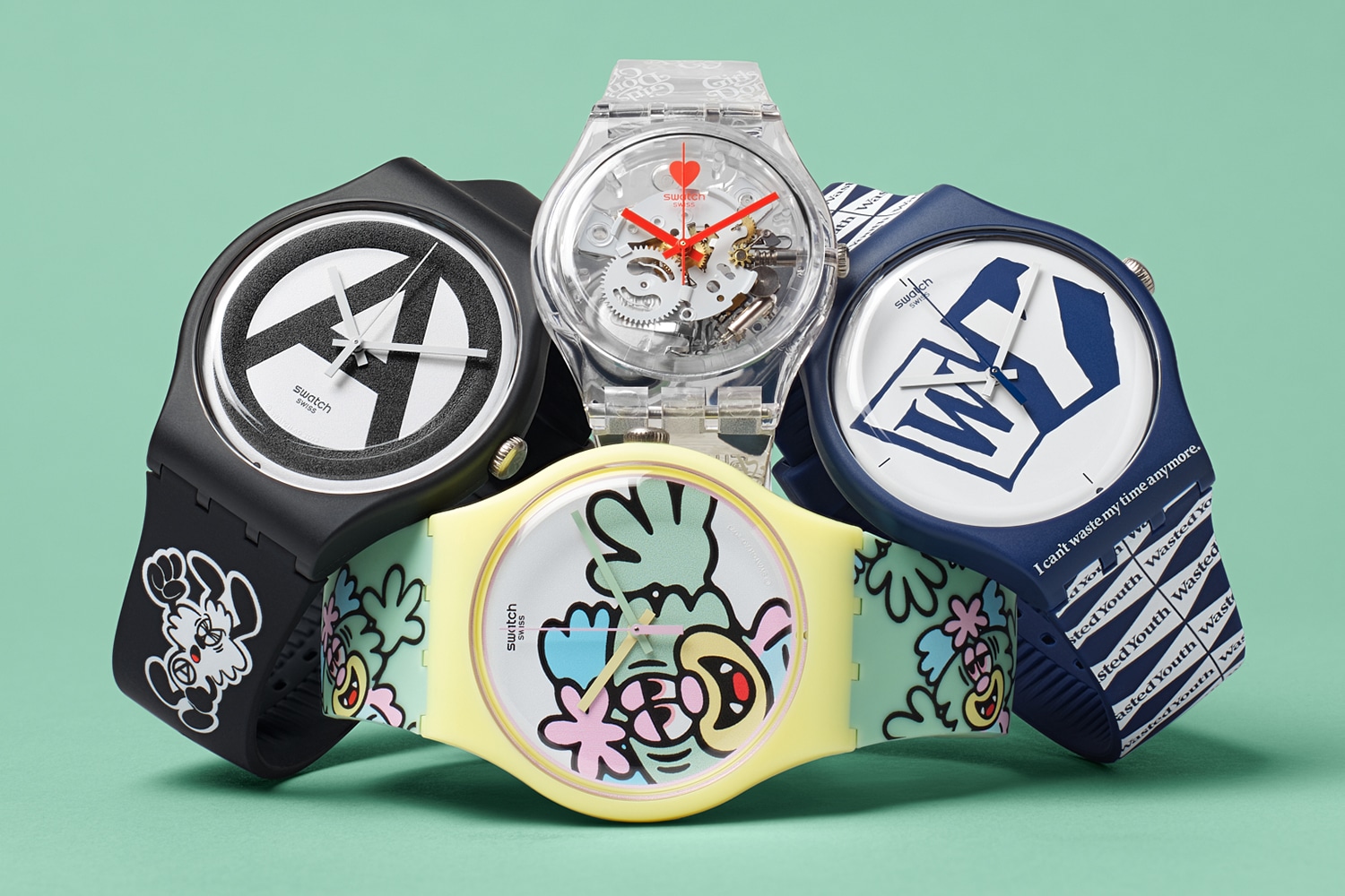 Zegarki Swatch x VERDY: Graficzna rewolucja na Twoich nadgarstku
