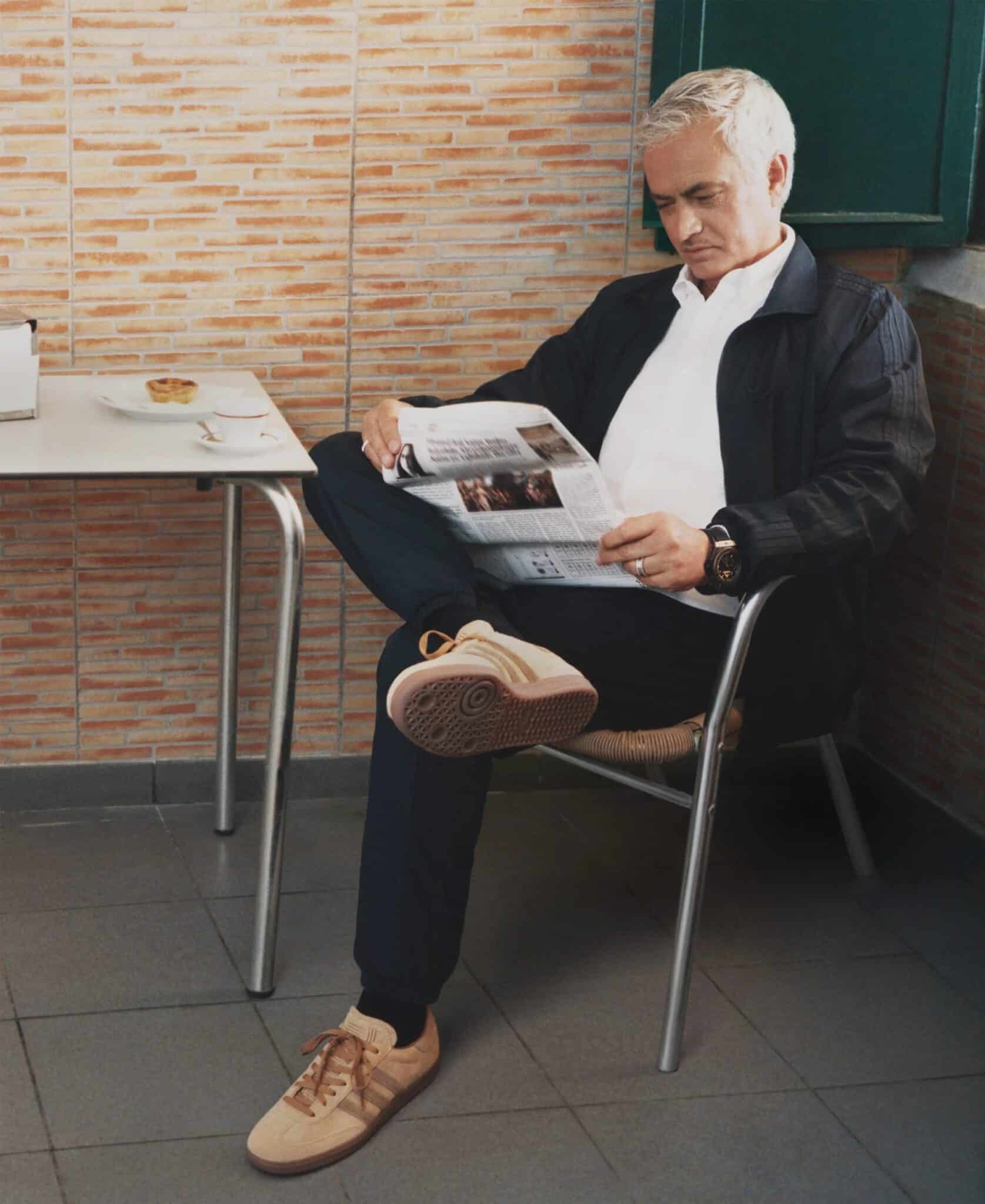 Jose Mourinho prezentuje kolaboracyjną kolekcję JJJJound x adidas