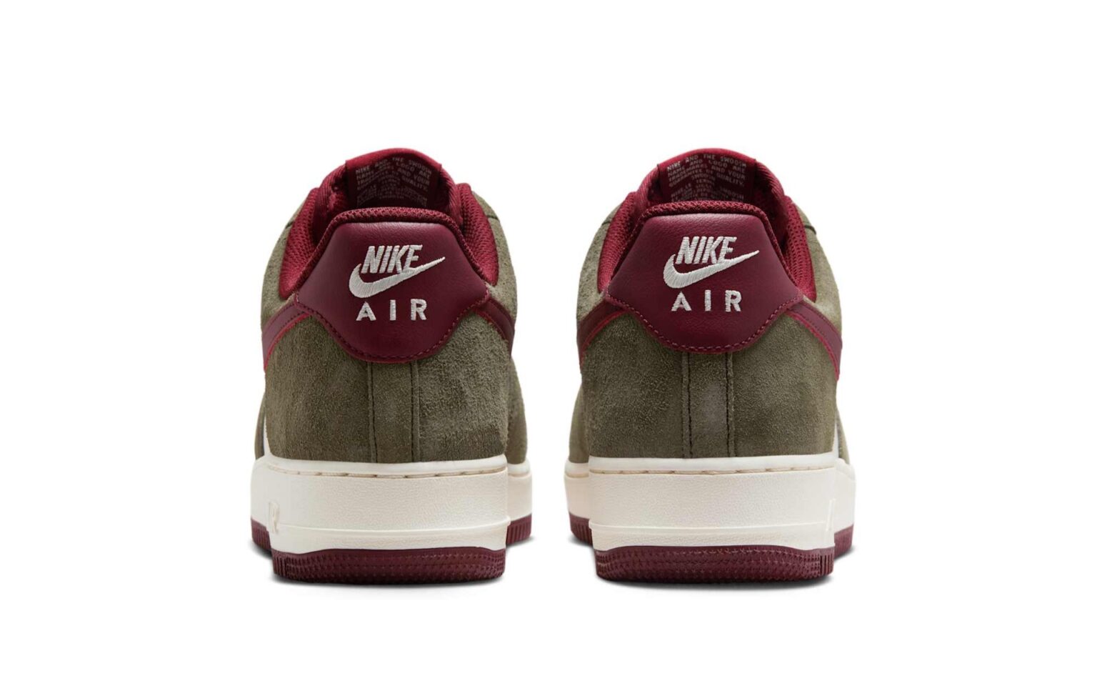 Nike AF1 Low „Cargo Khaki / Team Red” – Jesienna klasyka z pazurem