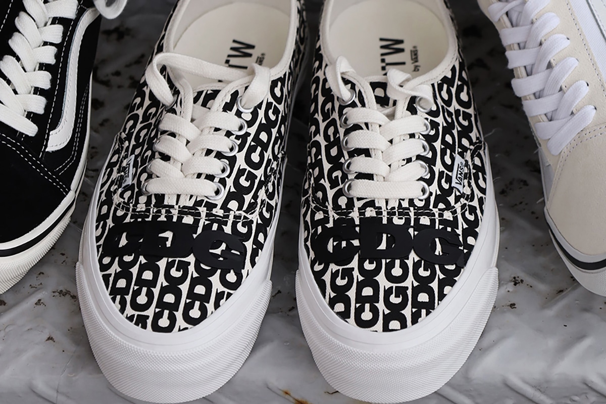 Limitowany Vans Authentic z CDG: wersja Checkerboard w nowym stylu